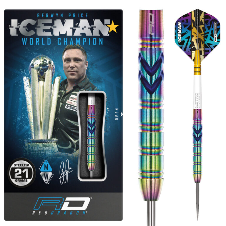 Red Dragon Gerwyn Price Avalanche Ionic 90% Tungsten - Dartshop Zaanstad